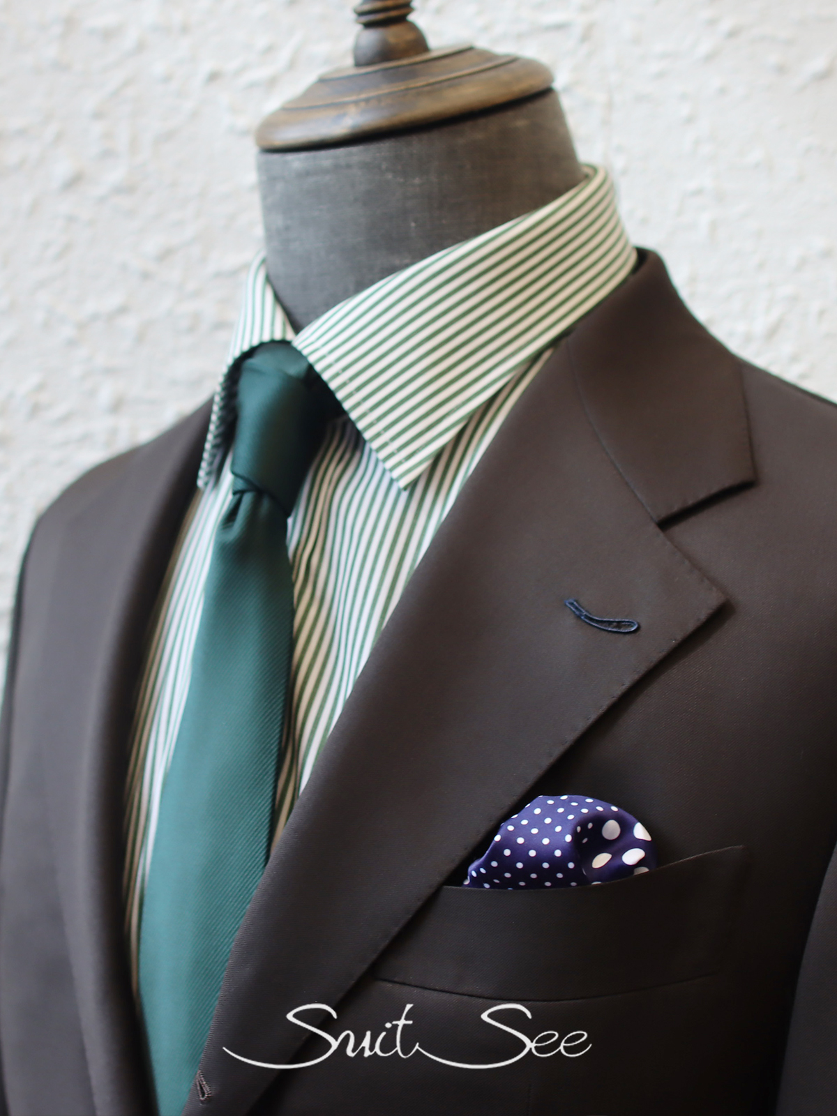 Cuturhk - 【Gold Label】SCABAL 31409 Classic British Style Single breasted }